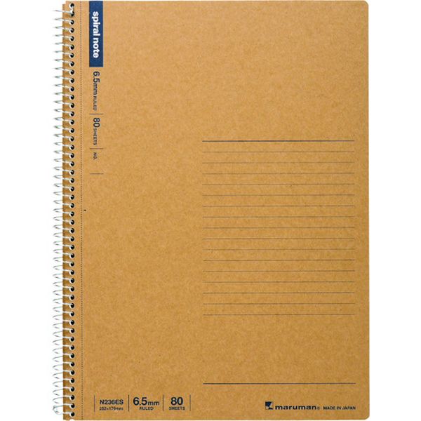 ・実用性、デザイン性に優れた表紙、書き味の良い本文紙、安全なコイルループ、高精度の切り取りミシン目など、マルマンの持つ製造技術を活かした、繰り返し使いたくなる新しい定番ノートです。・用紙は書き味を追求したマルマンオリジナルの筆記用紙を採用し...