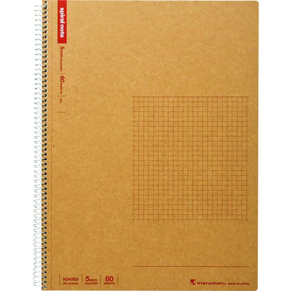 ・実用性、デザイン性に優れた表紙、書き味の良い本文紙、安全なコイルループ、高精度の切り取りミシン目など、マルマンの持つ製造技術を活かした、繰り返し使いたくなる新しい定番ノートです。・用紙は書き味を追求したマルマンオリジナルの筆記用紙を採用し...