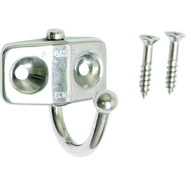 ・フック部が180°回転し、フリクション(抵抗機能)が振動による首振りを防止します。・フック部先端が球状なので、安心してご使用いただけます。・各種産業機器用。・色：シルバー・吊下荷重(N/kgf)：118/12・使用荷重(kN)：118・幅...