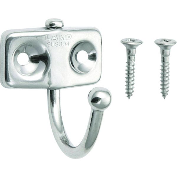 ・フック部が180°回転し、フリクション(抵抗機能)が振動による首振りを防止します。・フック部先端が球状なので、安心してご使用いただけます。・各種産業機器用。・色：シルバー・吊下荷重(N/kgf)：90/9・使用荷重(kN)：90・幅(mm...