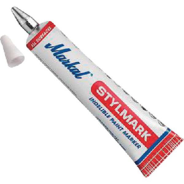 ・ペン先がスチールボールになっており、凹凸がある粗面や油っぽい面にもマーキングが可能です。・耐水性、対候性に優れているので屋外でも使用可能です。・液だれしにくいので、垂直面や天井面の仕様に適しています。・金属、コンクリート、アスファルト、石...