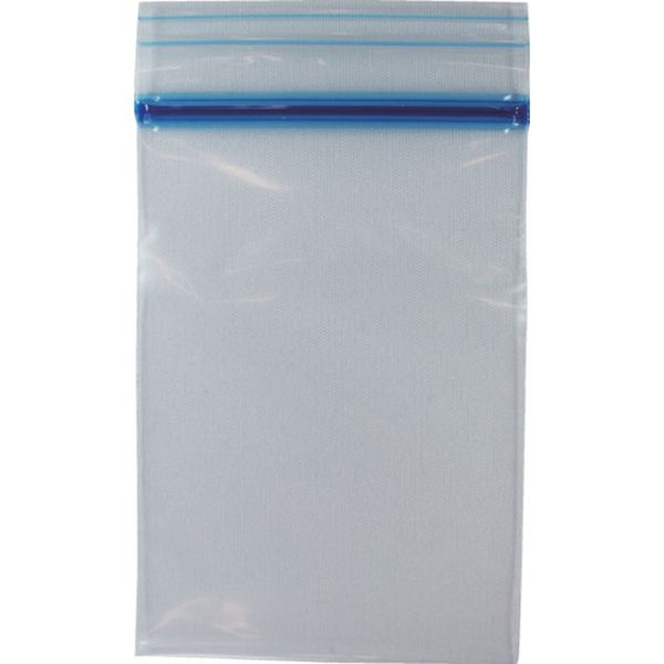 ・カラフルなチャックで商品の仕分けに最適です。・色：透明ブルー・縦(mm)：340・横(mm)：240・厚さ(mm)：0.04・100枚入り1袋×12・生産国 日本・JANコード 4909767173919・質量 814g・コード：127-...