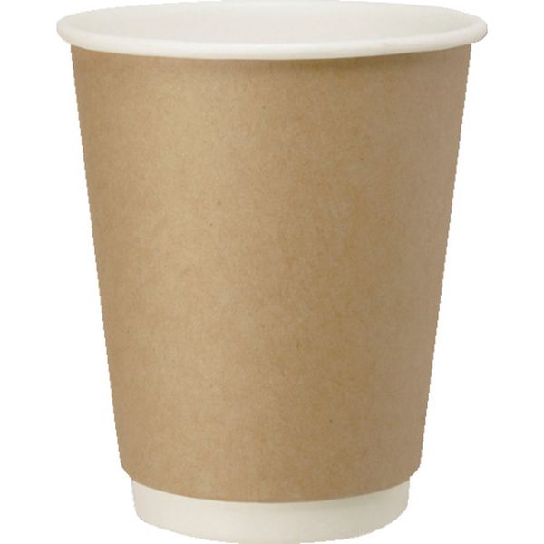 ・ホットドリンクに最適です。・紙製にこだわった二重断熱カップです。・別売でリフトアップタイプの飲み口付きリッド「断熱カップ8オンス用フタホワイト」「断熱カップ8オンス用フタブラック」があります。・容量(ml)：280・容量(オンス)：8・口...