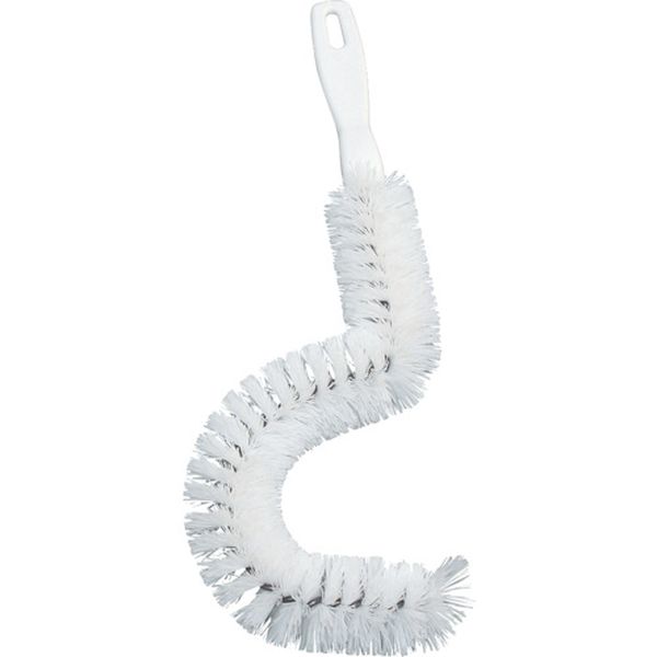 ・容器底まで届くように設計されています。・お湯を使用しての洗浄で底についた残留汚れ、バクテリア、カビを落とします。・容器・用途によりブラシをお選びいただけます。・丸底フラスコに。・色：白・奥行(mm)：0・全長(mm)：310・毛幅(mm)...