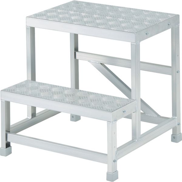 ・付属の工具で簡単に組み立てられる工場向け作業台の定番です。・脚端具は市販のドライバーで簡単に脱着、交換できます。・防滑性に優れる縞板タイプです。・工場や倉庫などでの高所への移動や、手の届かない高さの機械操作や設備メンテナンスなどの作業に。...