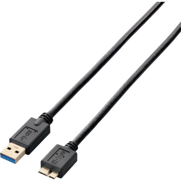 ・USB3.0(Standard-A)のインターフェースを持つパソコンと、USB3.0(Standard-microB)のインターフェースを持つハードディスクドライブなどの機器を接続できるUSB3.0ケーブルです。 ・USB3.0の規格であ...