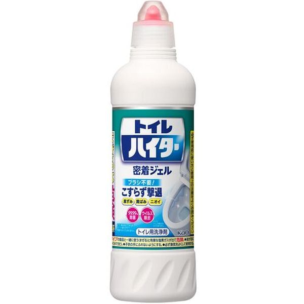 ・便器の汚れ・バイ菌・ニオイをこすらずスッキリ落とすトイレ用強力洗浄剤です。・たれにくいジェルが、ブラシの届きにくいフチ裏にもしっかり密着します。・フチ裏にもかけやすい「さかさノズル」を採用しています。・トイレの清掃に。・＜便器の内側＞原液...