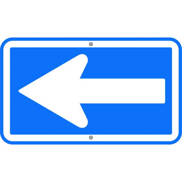 ・構内専用のスチール製道路標識です。・ポール等に設置するための穴が上下に計2ヵ所開いています。・当該情報の明示(指示)に。・表示内容：一方通行・取付仕様：ビス止めまたはボルト止め(ビス、ボルト別売)・縦(mm)：350・横(mm)：600・...
