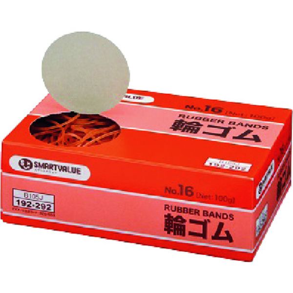 ・よく使う輪ゴムがお得です。・天然ゴム100％です。・色：アメ色・番手(#)：#16・切幅(mm)：1.1・折径(mm)：60・規格：No.16・ゴム寸法(内径)：38mm・ゴム寸法(折径)：60mm・ゴム寸法(切幅)：1.1mm・個装入数...