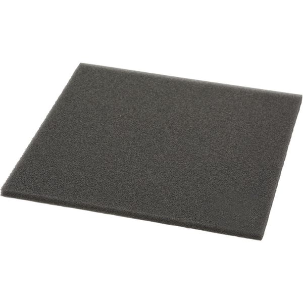 ・三次元の骨格網状構造で、低い圧力損失で高い補修効率が優れています。・空調・水用フィルターに。・サイズ(mm)：300×300・厚さ(mm)：10・横(mm)：300・縦(mm)：300・色：黒・長さ(mm)：300・幅(mm)：300・フ...