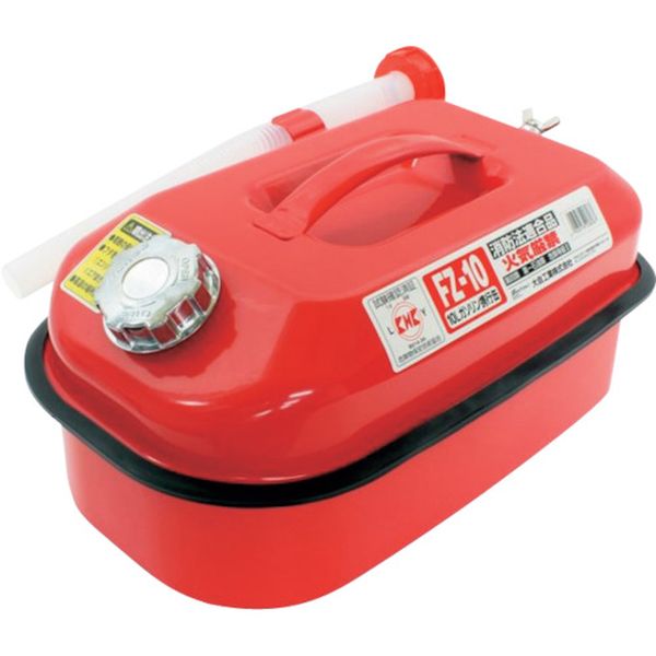 ・重ね置きが可能で場所を取りません。・底面取っ手付で注ぎやすいです。・容量(L)：10・幅(mm)：400・奥行(mm)：250・高さ(mm)：195・ノズルサイズ(mm)：353・色：赤・KHK規格・鉄板厚さ：0.8mm・粉体塗装・本体：...