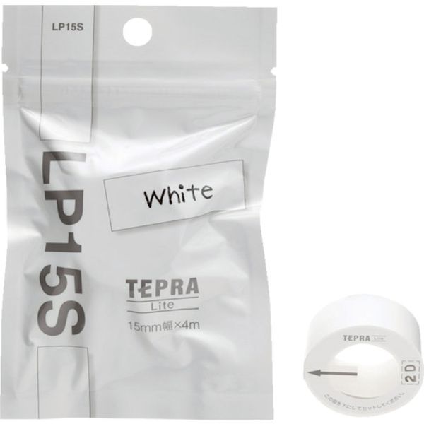 ・テプラLite専用テープです。・GPNエコ商品ねっと掲載商品・グリーン購入法適合品・色：ホワイト・幅(mm)：15・長さ(m)：4・包装単位：10個・梱包単位：200個・「テプラ」Liteテープホワイト・生産国 日本・JANコード 497...