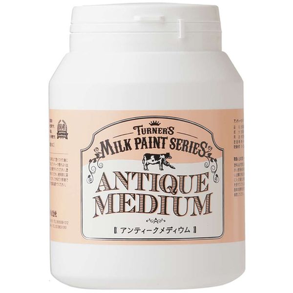 ・森永乳業のミルク原料を使用したペイントです。・DIY・ホビー向け屋内木部などに。・色：アンティークメディウム・容量(L)：0.45・乾燥時間：2時間・指触乾燥時間：2時間・塗り重ね可能時間：2時間・塗り重ね回数：1・塗布面積(［［M2］］...
