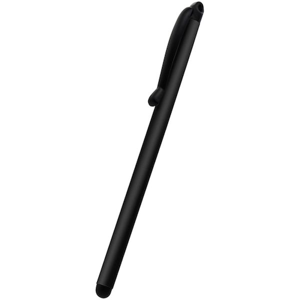 ・スリムで細部まで見やすくゲームや写真の落書きに最適　超軽量ストラップホール付き　スリムタッチペン・色：BK・高さ(mm)：113・対応機種iPhone、iPad、スマートフォン、タブレット各種対応タッチパネル方式静電容量方式※筆圧機能は対...