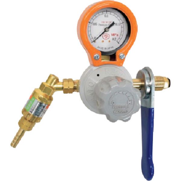 ・SSボーイと乾式安全器(マグプッシュMPF-2)がセットになった製品です。・圧力計カバー付で外傷を防ぎます。・溶断・溶接用に。・流体：プロパン・1次側使用圧力(MPa)：0.5〜1.56・2次側使用圧力(MPa)：0.01〜0.15・入口...