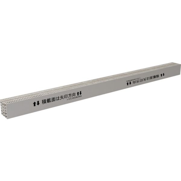 ・テクセルの「軽い、平面圧縮に優れる」という特性を生かしたリンギです。・ポリプロピレン樹脂で、錆びたり、腐りません。・パネル等長尺商品の仮置き用に。・倉庫の保管用に。・色：グレー・間口(mm)：500・奥行(mm)：88・高さ(mm)：90...