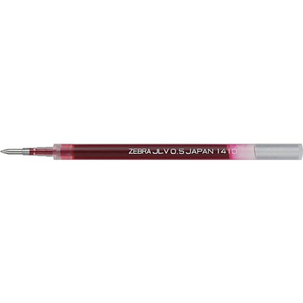 ・サラサドライ0.5用替芯です。・芯径(mm)：0.5・インク色：赤・本体色：レッド・替芯：RJLV5-R・軸径(mm)：6.1・全長(mm)：111.1・ドライジェルインク・生産国 日本・JANコード 4901681171330・質量 2...