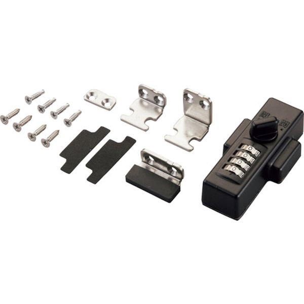 ・ダイヤルを左向きに回すと「0」の位置で止まることで、夜間や目の不自由な方でも操作しやすい安心設計です。・暗証番号は可変式で自分の好きな番号にセットできます。・自宅・オフィスの防犯に。・不動産業の物件管理に。・色：黒・ダイヤル：可変式・本体...