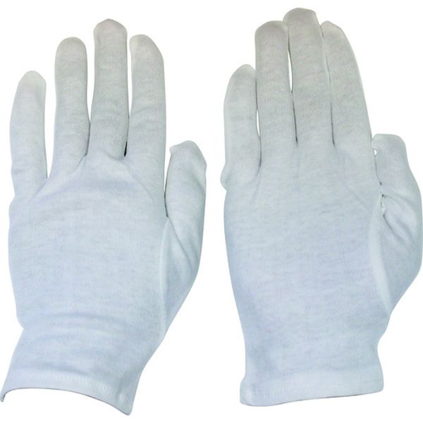 ・指先を使う細やかな作業に最適な薄手でフィット感のある手袋です。・品質管理、精密作業などに。・色：ホワイト・サイズ：M・全長(cm)：23・手のひら周り(cm)：20・中指長さ(cm)：8.5・厚さ(mm)：0.22・マチ：なし・すべり止め...