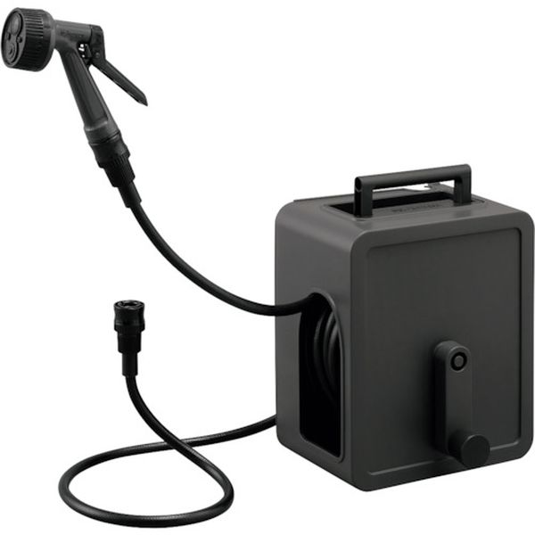 ・雨風や直射日光からホースを守り、傷みにくくするフルカバーホースリールです。・アーチ状の巻き取り口がホースの片寄りを防ぐので、ホースの巻き取りが簡単です。・アクアガンと蛇口口金を付け替えることで、手持ちで使用する場合と据え置きして使用する場...