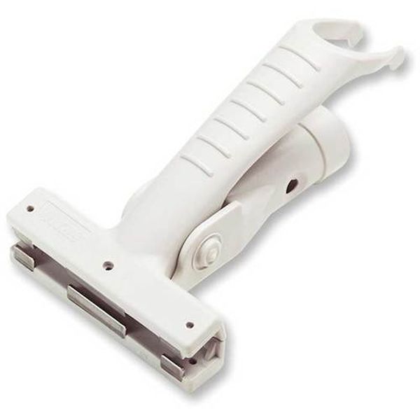 ・軽い力で口が開きます。・金属部は高耐久のステンレスを使用しています。・清掃に。・色：オフホワイト・横(mm)：90・縦(mm)：155・ハンドル用・PP樹脂、ステンレス・「クリップ装着製品」に必要なハンドル用クリップ。・ながもちモップ替糸...