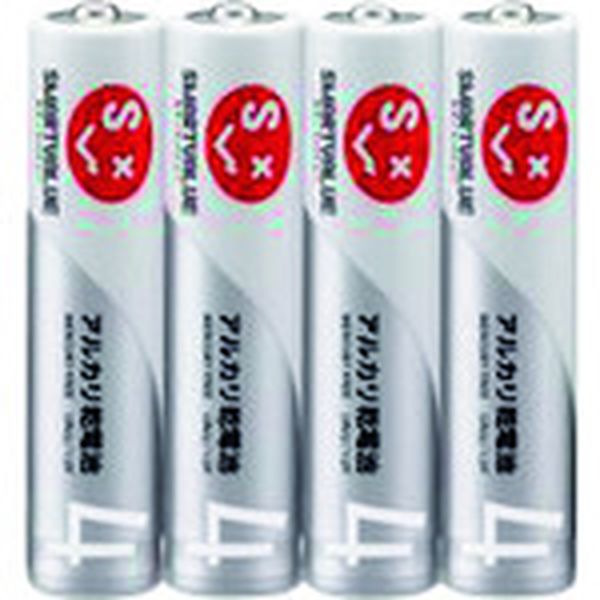 ・国内メーカー製造による使用推奨期限5年のオリジナルアルカリ乾電池です。・タイプ：単4・使用推奨期限(年)：5・規格：単4形・入数：1パック(4本入)・電池・アルカリ乾電池・1.5V・生産国 日本・JANコード 4547345029090・...