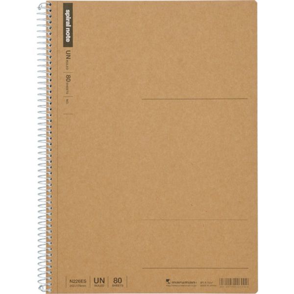 ・心地よい書き味が定評のマルマン国産筆記用紙です。・規格：B5・タイプ：無地・中紙(枚)：80・B5サイズ無地80枚・生産国 日本・JANコード 4979093226009・質量 300g・コード：405-7718 ・品目：N226ESN2...