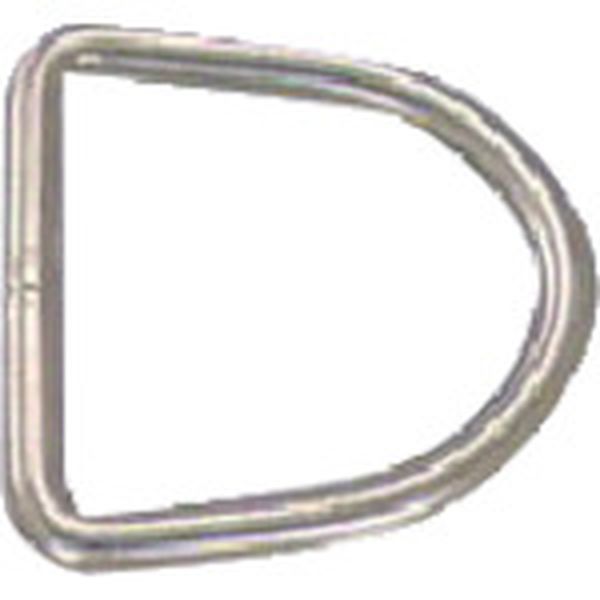 ・溶接付です。・かばんや衣類等の金具として。・使用荷重(kN)：0.39・D(mm)：4・A(mm)：25・B(mm)：22・材質：ステンレス(SUS304)・仕上げ：バレル研磨仕上げ・生産国 中国・JANコード 4982970001354...