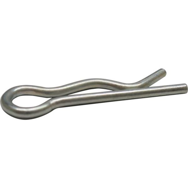 ・穴加工した軸に挿入し抜け止めに使用します。・購入しやすい少量パックです。・通り穴径(mm)：1.0・呼び径(mm)：4・L(mm)：16.3・HP　ユニクロ　Rピン　4mm用・スチール：ユニクロ・生産国 日本・JANコード 4962123...