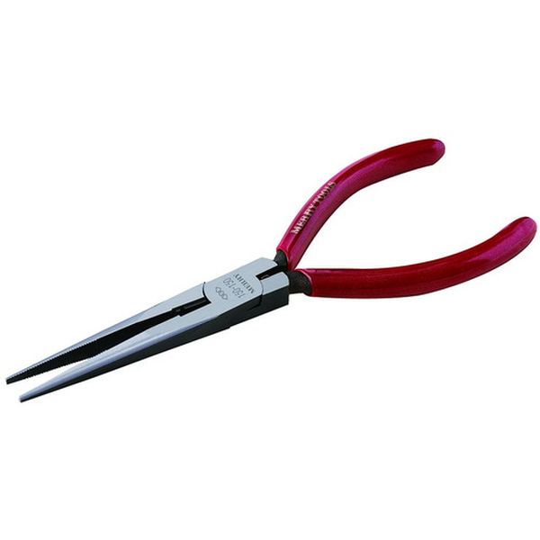 ・105-150(ラジオペンチ)よりも全体スリムで小細工作業に適します。・電子機器の分解・組み立て等に。・全長(mm)：150・脱皮穴：φ1.2穴付・先端形状(mm)：2.5×2.0・先細タイプ・特殊工具鋼・生産国 日本・JANコード 49...