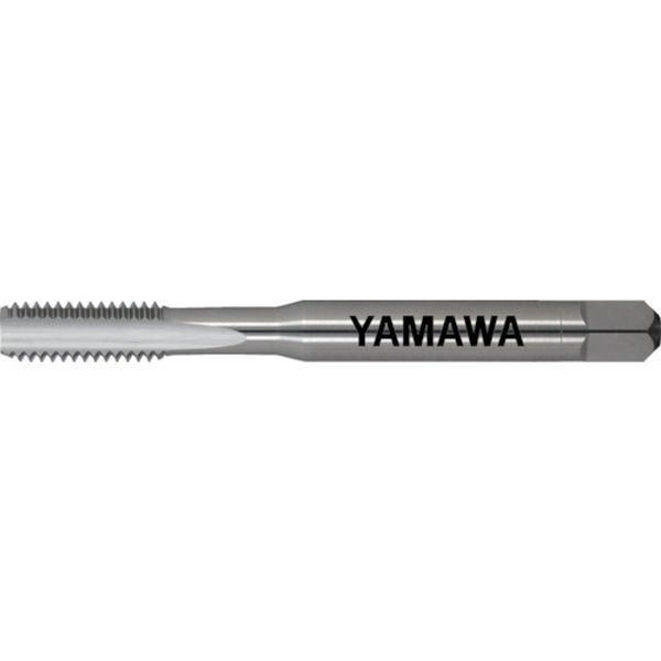 ・切りくずが粉状またはそれに近い小さくカールする被削材に適しています。・刃先強度が大きくなっています。・再研磨が容易です。・被削材:中炭素鋼。・先端：上・精度：P2・精度表記：P級・呼び寸法：M6・ピッチ(mm)：1・ねじ長さ(mm)：15...