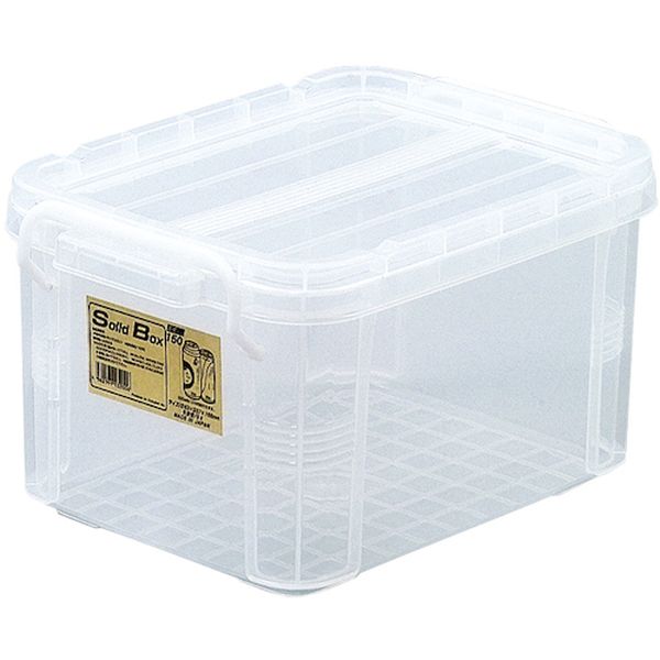 ・積み重ねできる丈夫な収納ボックスです。・500ml缶が12本入るサイズ感です。・工具収納から押し入れ収納まで、様々なシーンで使えます。・フタを固定するストッパー付きです。・中身が分かりやすいクリアタイプです。・お手入れのしやすいプラスチッ...