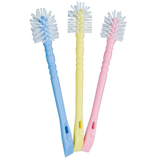 ・スミズミまで届く360度植毛、波打った特殊加工ブラシで汚れを徹底的に除去します。・細部のお掃除に約3×16×3cm　3色組・グリップ:ポリプロピレン ブラシ:ナイロン・3色組・生産国 日本・JANコード 4970190485931・質量 ...
