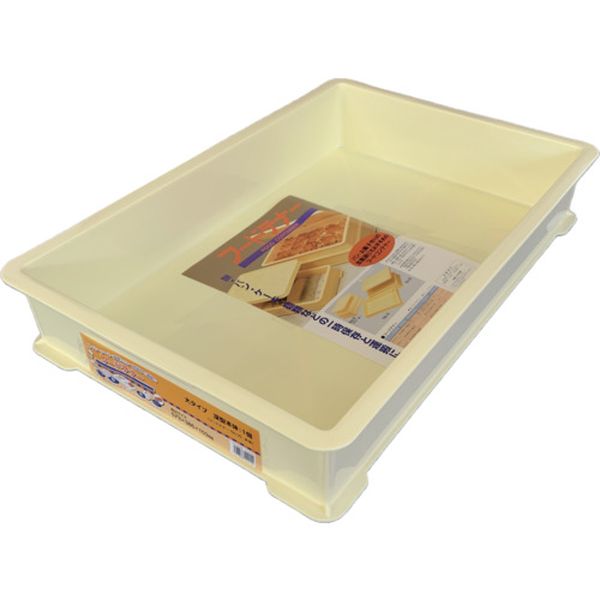 ・パン、菓子、麺など様々な食品の運搬に最適です。・NO.10・20の共通フタもあります。・色：アイボリー・外形寸法(mm)間口：573・外形寸法(mm)奥行：386・外形寸法(mm)高さ：103・適合フタ(別売)：55231・餅・パン・ケー...