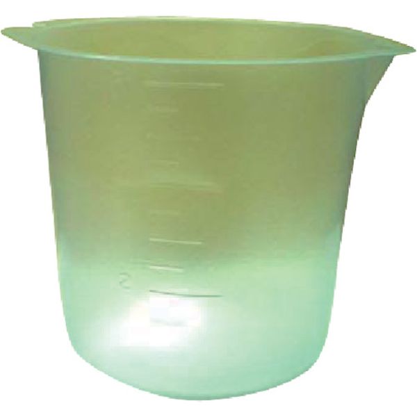 ・0.6Lタイプの替え容器です。・スタンドに脱着しやすいタイプです。・塗料の調色作業に。・容量(L)：0.6・上部径×底径×高さ(mm)：100×80×100・替え容器1Lが 10枚入り・ポリプロピレン(PP)・火気のそばでは使用しないでく...