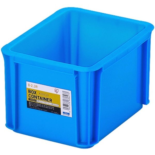 ・収納用品として暮らしのさまざまな場面で多目的に活用できるBOXコンテナです。・収納に。・容量(L)：2.1・色：ブルー・外形寸法(mm)間口：189・外形寸法(mm)奥行：156・外形寸法(mm)高さ：120・有効内寸(mm)間口：154...