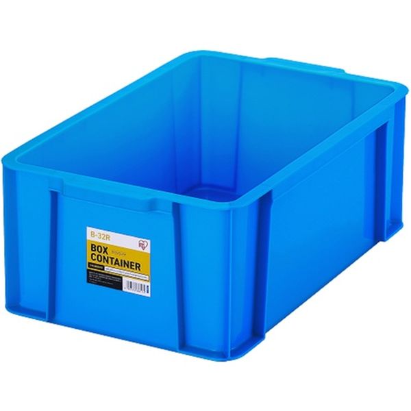 ・収納用品として暮らしのさまざまな場面で多目的に活用できるBOXコンテナです。・収納に。・容量(L)：32.7・色：ブルー・外形寸法(mm)間口：565・外形寸法(mm)奥行：375・外形寸法(mm)高さ：220・有効内寸(mm)間口：48...