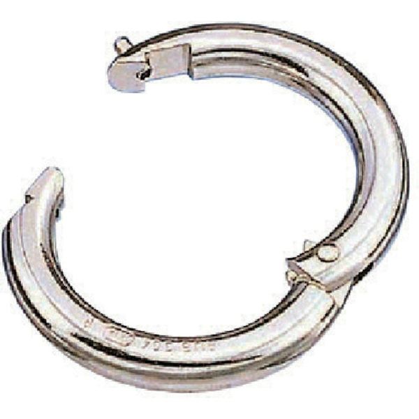 ・ピンをハンマーでたたくタイプです。・チェーン・ワイヤー・ロープ等の連結金具として、また端末の金具のジョイントに。・使用荷重(kN)：0.20・D(mm)：4・L(mm)：20・材質：本体=ステンレス(SUS304)・スプリングピン=ステン...