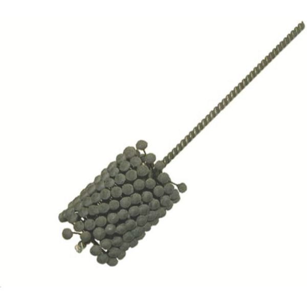 ・シャフトから出ているファイバー樹脂製の足に人口砥粒を焼結させた玉をつけた構造です。・足がナイロン樹脂で弾力性に富み、ワークの内面のバリ、凹凸のあるワークの内面も研磨可能です。・各種機器・部品の円筒部内面のバリ取り、研磨、仕上げ、面取り。・...