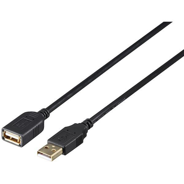 ・離れたパソコンとプリンター・HDDをつなぐ、USB2.0延長ケーブルです。・放射ノイズを抑制するカーボン素子ねり込みタイプです。・480Mbpsの高速伝送対応です。・ツイストペア構造です。・無鉛はんだ使用です。・色：ブラック・USB2.0...