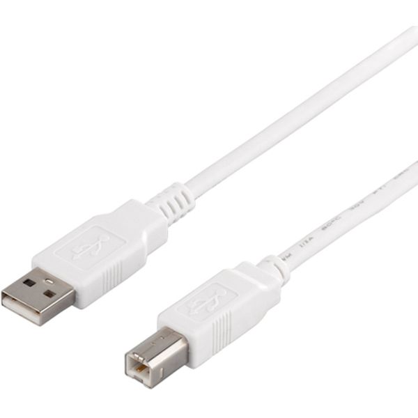 ・USB2.0対応USBケーブル(A to Bタイプ)です。・480Mbpsの高速伝送対応です。・色：ホワイト・USB2.0ケーブル (A to B) ホワイト 2m・生産国 非公開・JANコード 4950190183631・質量 74g・...