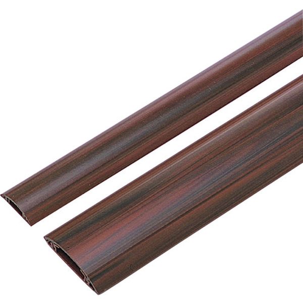 ・フローリングの雰囲気にマッチした美しい木目模様です。・焼却配慮パッケージパッケージに、焼却しても有毒なガスが発生しない材料を使用しています。・色：木目・全長(m)：1・材質：PVC・サイズ(mm)：W50×D1000×H12・ケーブル収容...