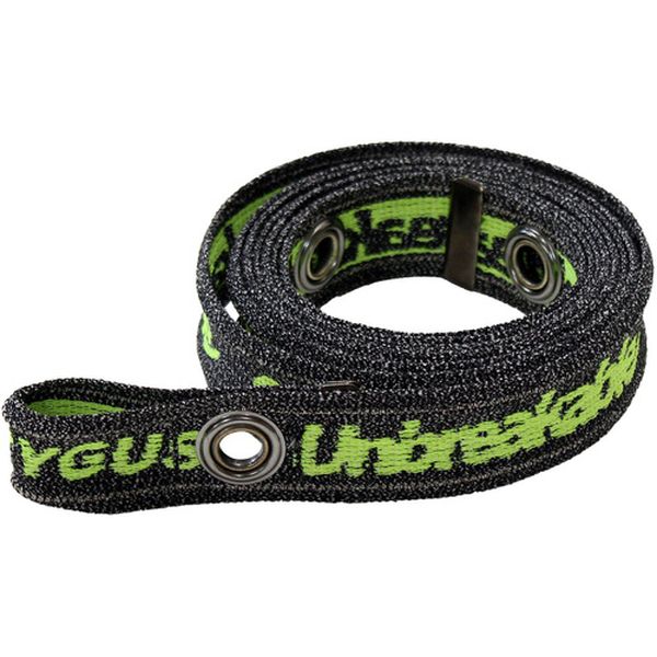 ・強い・軽い・しなやか・サビにくいです。・盗難から守りたいものと固定物にベルトを通したり巻き付けたりします。・色：本体：黒、文字：緑・本体寸法(mm)幅：30・本体寸法(mm)長さ：2000・耐切創糸CYGUS・ベルト：耐切創糸CYGUS、...