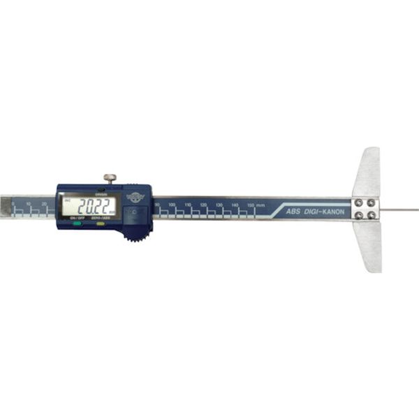 ・細穴の深さ測定に最適です。・プリント基盤などの細穴の深さ測定に。・メーカーコード：177031・測定範囲(mm)：0〜150・最小表示(mm)：0.01・全長(mm)：238・ベース寸法(mm)：80・器差(mm)：±0.02・データ出力...