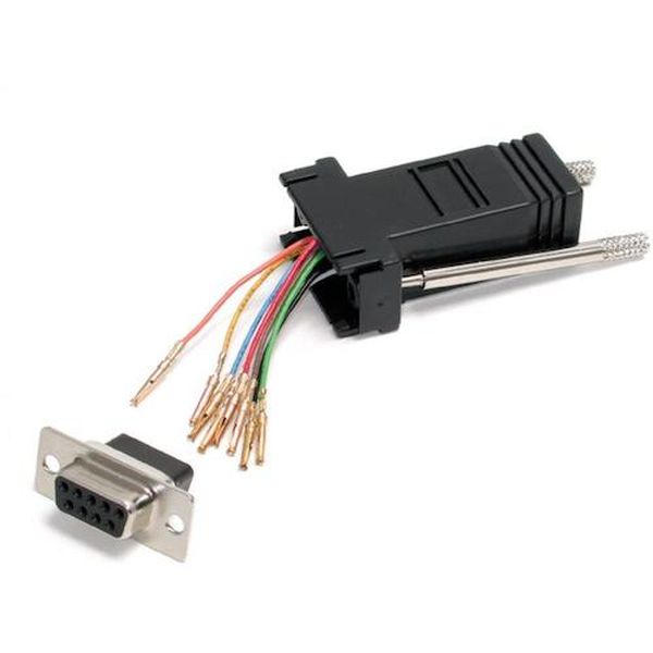・DB9オスコネクターをRJ45メスコネクターに変換します。・シリアル接続をカスタマイズすることができます。・ライフタイム保証がついています。・コネクタ形状：・コネクタA：DB9(D-Sub)(9ピン)・コネクタB：RJ-45・付属品:DB...