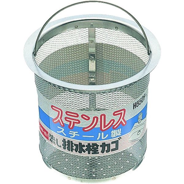 ・ステンレス製の流し排水栓用カゴです。・流し排水栓カゴ・ステンレス・生産国 日本・JANコード 4973987569210・質量 280g・コード：166-6242 ・品目：H650FLH650F-L楽天 JP店