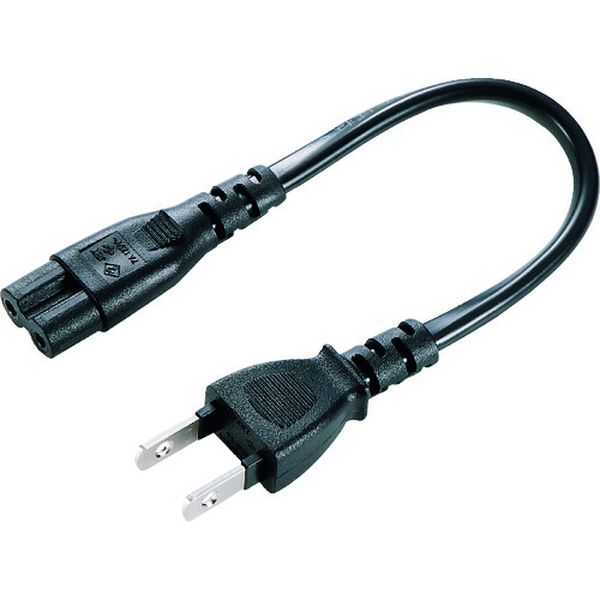 ・トラッキング火災予防絶縁キャップが付いた安全型電源コードです。・各社ノートパソコン、デジカメ、ハードディスクなどのACアダプタ用電源ケーブルとしてご使用になれます。・対応機器：ACインデット(メガネ型コネクタ)を持つ機器のACアダプタ用で...