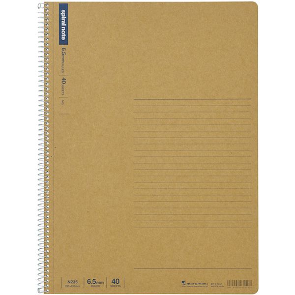 ・心地よい書き味が定評のマルマン国産筆記用紙です。・規格：A4・中紙(枚)：40・A4サイズ横罫40枚・生産国 日本・JANコード 4979093235407・質量 250g・コード：405-9321 ・品目：N235N235楽天 JP店