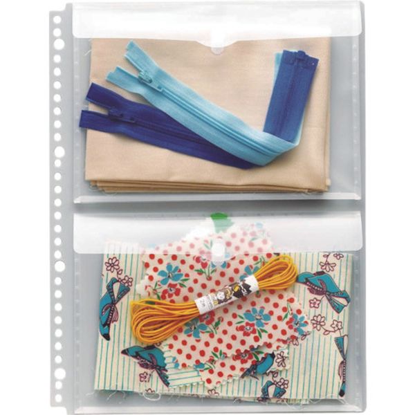 ・両サイドと底のマチ付なので厚みのある立体物の収容が可能で、フタは面ファスナーで固定でき、収容物の落下を防ぎます。・規格：A4タテ型・マチ(mm)：10(5×2)・穴数：30穴および80mm2穴・4穴兼用・穴数(個)：30穴および80mm2...