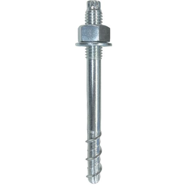 ・インパクトドライバーで簡単に施工できます。・使用後の完全撤去が可能で、撤去漏れに伴うトラブルを防止します。・適合床材：コンクリート。・ラック・書庫・棚等取付用。・ねじの呼び：M12・全長(mm)：120・箱入り・ソケット1本・穴あけ後、コ...